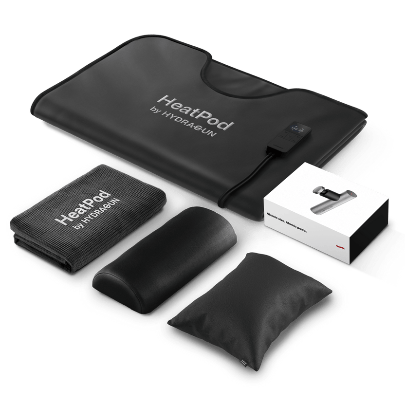 HeatPod Sauna Blanket 2 & HYDRAGUN