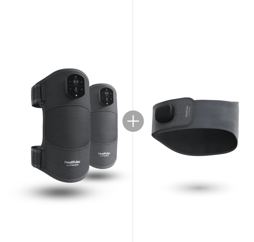 HeatPulse Knee Massager | HYDRAGUN